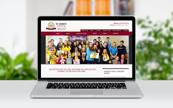 St Johns (Hains) Church - McQ Web Design